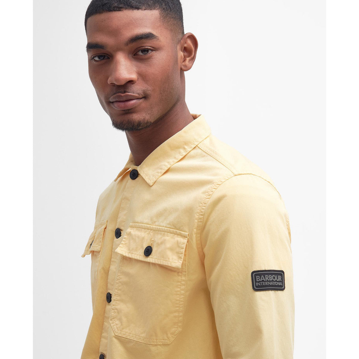 Barbour International Adey Overshirt CN52 Dusty Yellow – Frank Bird