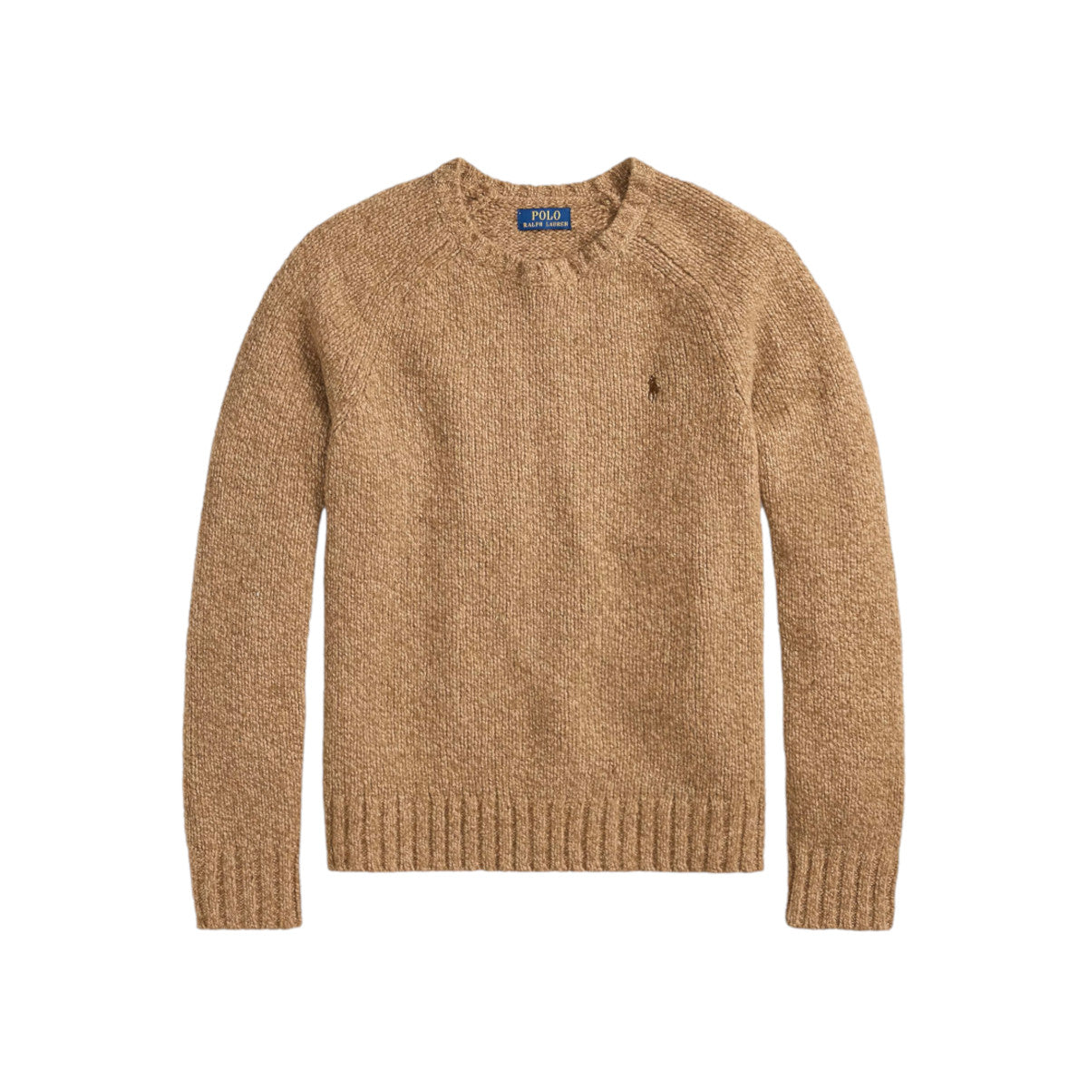 Polo Ralph Lauren Wool Blend Sweater 002 Camel Marl – Frank Bird