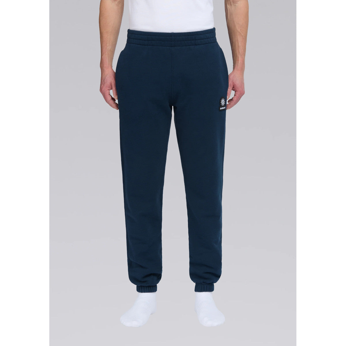 Sandbanks Elasticated Cuff Sweat Pant Navy – Frank Bird
